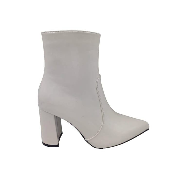 PAND G Botín Blanco Taco Mujer | falabella.com