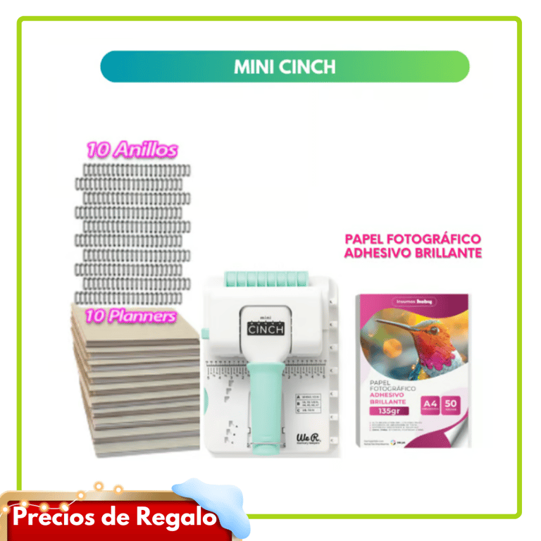 AMERICAN CRAFTS Mini Cinch 10 planner 10 anillos S58 | falabella.com