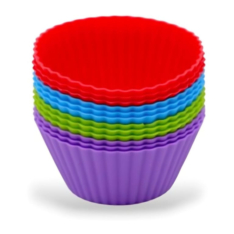 Pack de 12 Moldes Para Muffins de Varios Colores 7 CM | Sodimac - Falabella