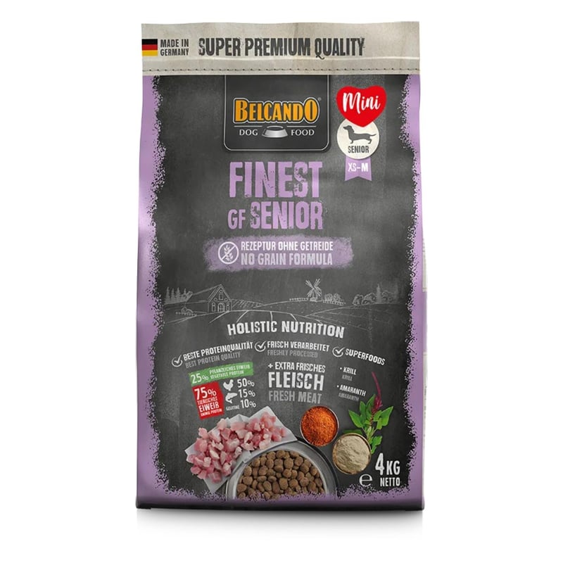 BELCANDO Alimento Belcando Finest Grain Free Senior 4kg | falabella.com