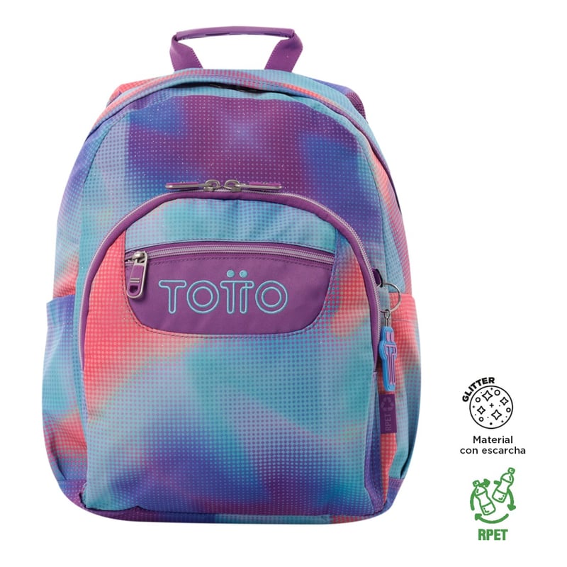 TOTTO Mochila Urbana Notebook Escolar Totto Classic Gommas Niña ...