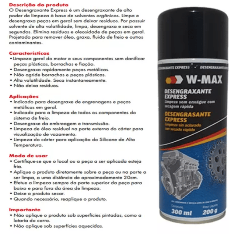 WURTH Desengrasante Express W Max 500ml Wurth | falabella.com
