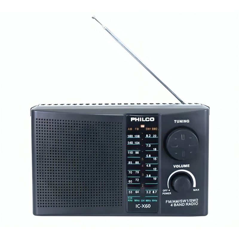 OEM RADIO PORTABLE MULTIBANDAS PHILCO IC-X60 | falabella.com
