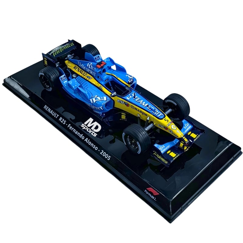 FORMULA 1 Auto F1 Renault R25 Fernando Alonso Campeon 2005 Escala 1:24 ...