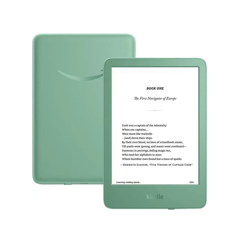 KINDLE Nueva Amazon Kindle 6" E-Reader 2024 - 16 GB - Verde Matcha ...
