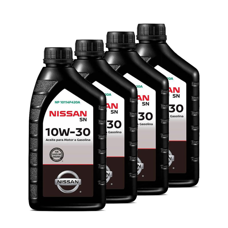 NISSAN Aceite de Motor 10W-30 Nissan Versa N17 4Lts Original ...