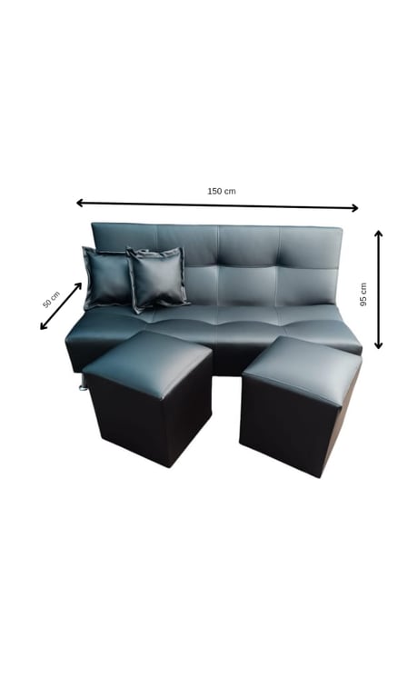 GENERICO sofa cama 2 cuerpos, multifuncional adecuado para living, balcón | falabella.com