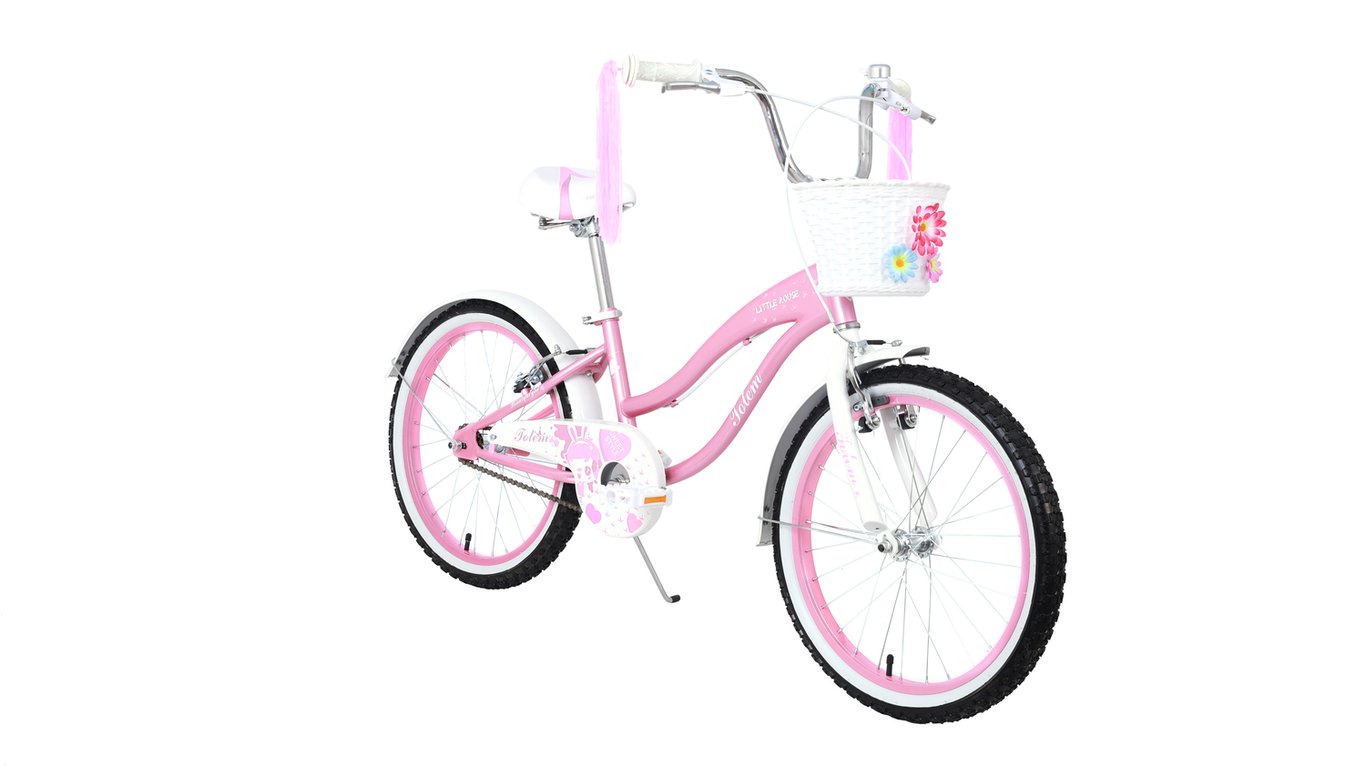 TOTEM BICICLETA NIÑA TOTEM ARO 20 LITTLE ROUSE COLOR ROSADO | falabella.com