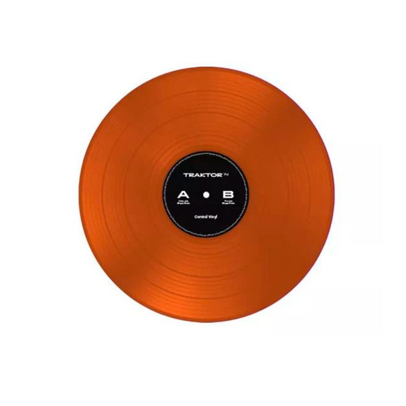 NATIVE INSTRUMENTS Vinilo Traktor Scratch Control Vinyl Orange ...