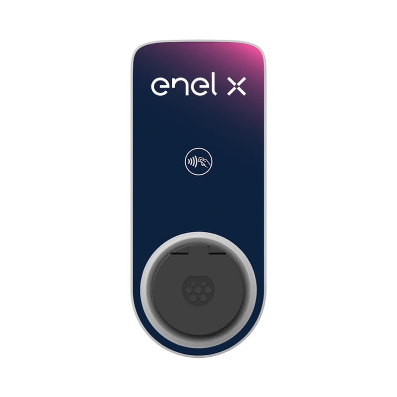 ENEL X Cargador Auto Eléctrico: Waybox Pro Celular Socket 7 - 22 kW ...