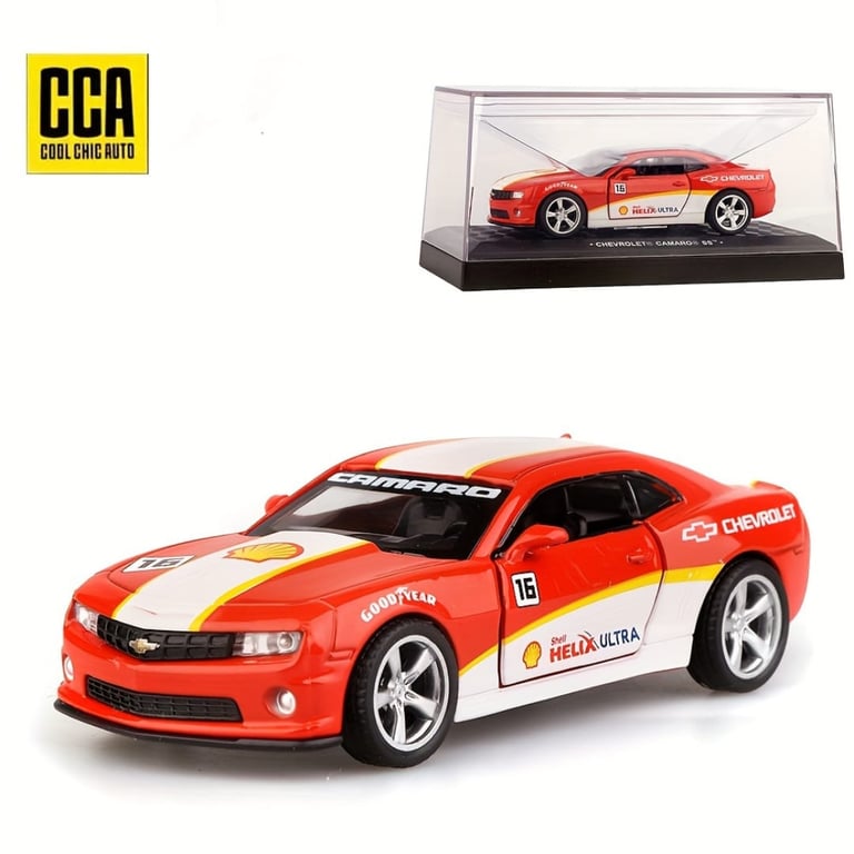 Autos Coleccion Chevrolet Camaro SS SHELL 1 :43 rojo | Sodimac - Falabella