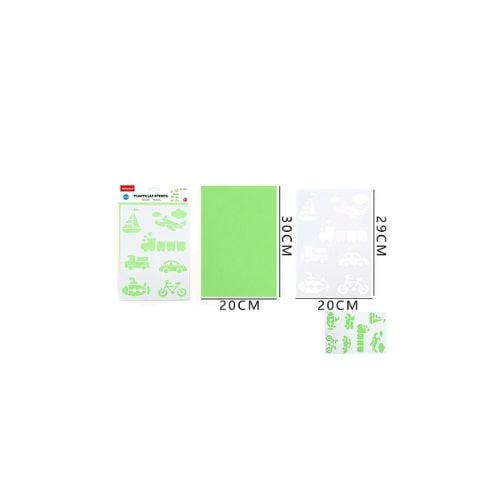 GENERICO Plantilla O Stencil PVC Medios De Transporte 30x20 Cm ...