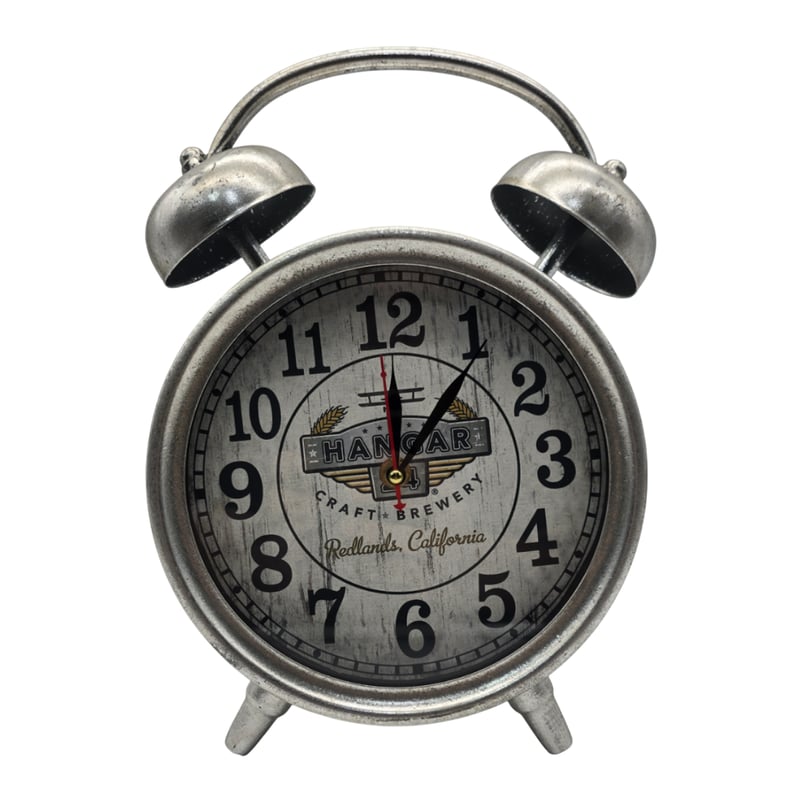 Reloj De Mesa Analogico Hierro Vintage Decorativo Plateado S | Sodimac ...