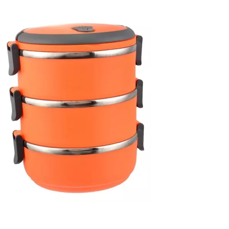 GENERICO Termo Comida 3 Niveles Termo Acero Inoxidable Termico 2.1lts | falabella.com