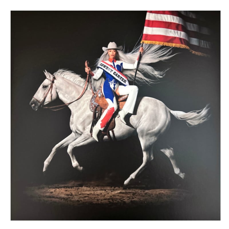 SONY Beyonce Cowboy Carter 2LP Deluxe 40 page booklet and poster ...