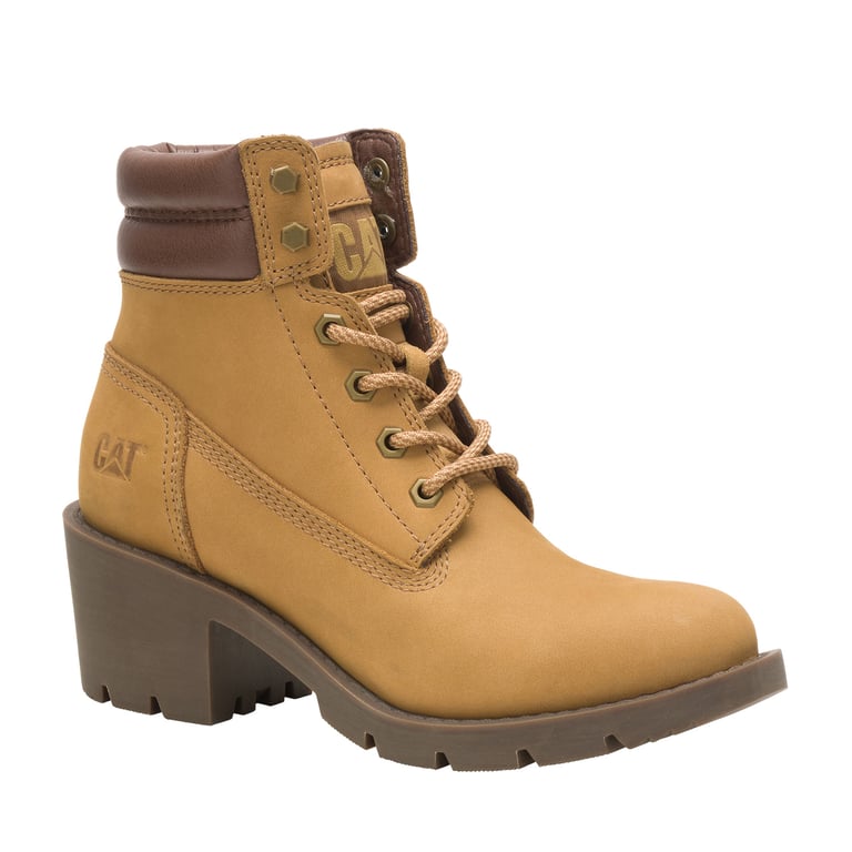 CAT Botín Mujer Rewrite Café Claro CAT | falabella.com