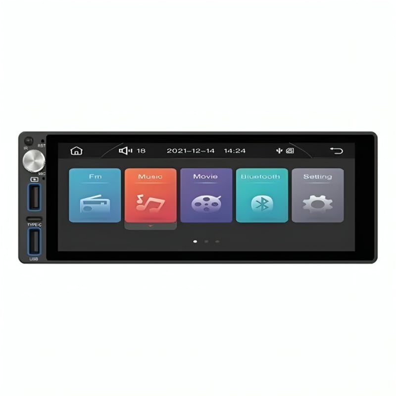 Radio Auto Android 1 Din Con Pantalla Tactil Aiwa Aw-a485bt | Sodimac ...