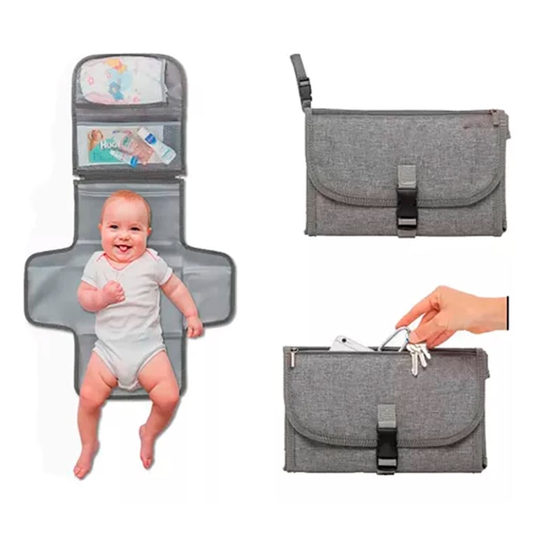 Cambiador Pañales Portátil Impermeable Bebé Mudador Plegable | Sodimac ...