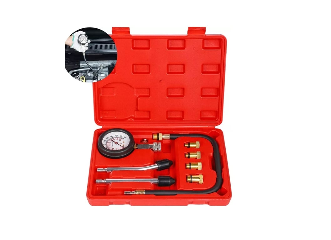 Medidor De Compresión Para Moto Automóvil Rojo | Sodimac - Falabella