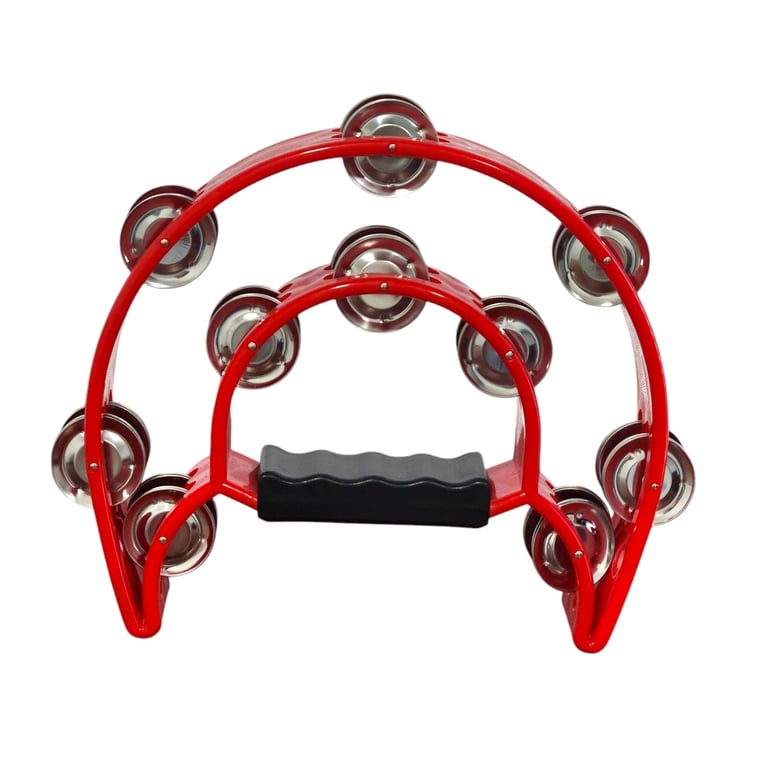 HENDRIX Pandero Musical Media Luna Hendrix Rojo 20x20 cm | falabella.com