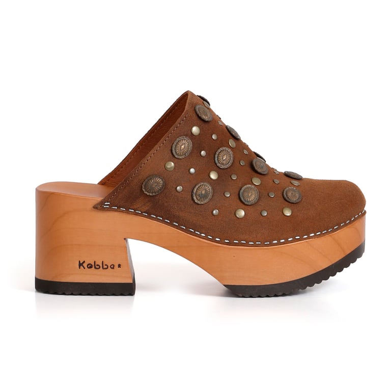 KEBBA ZUECO MUJER PAJARO PASTORA RENOBUK TOSTADO | falabella.com