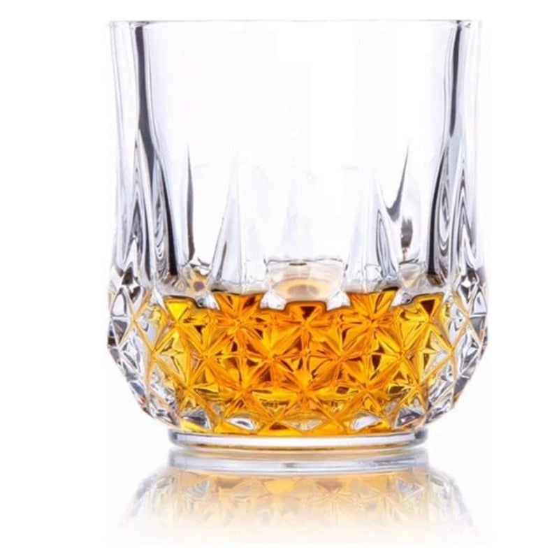 GENERICO Set De 12 Vasos 6 De Whisky Y 6 De Shop De Vidrio | falabella.com