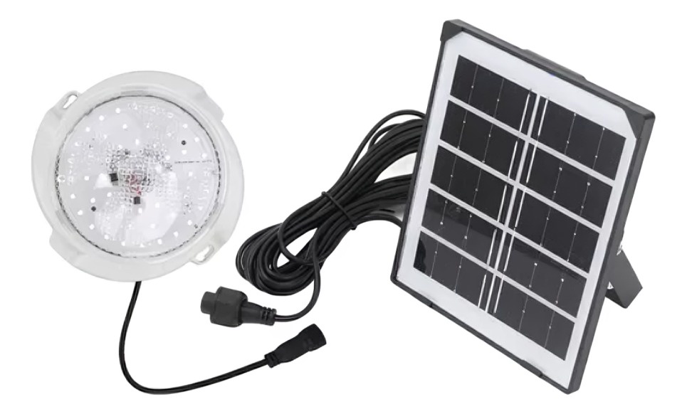 Foco LED Redondo Solar 50 LED con Control Remoto | Sodimac - Falabella