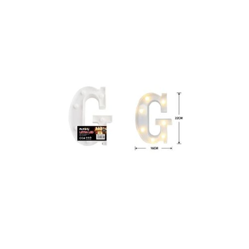 GENERICO Letra G Con Luz Led 22cm | falabella.com