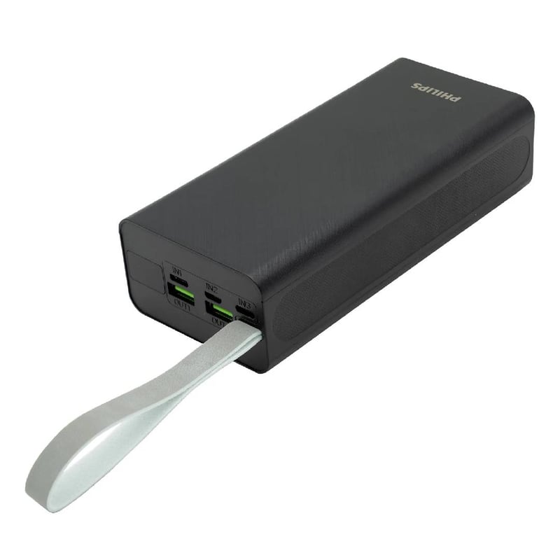 PHILIPS Power Bank Philips 30.000 mAh 22.5 Carga Rapida USB-C ...