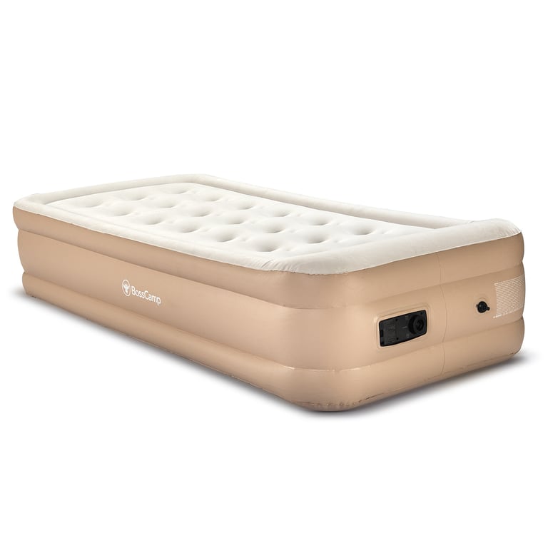 BOSSCAMP Colchón Cama Inflable Eléctrico Twin individual BossCamp ...