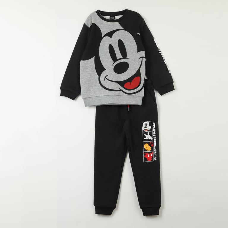 DISNEY Buzo Niño Mickey Cartoon Gris Disney | falabella.com