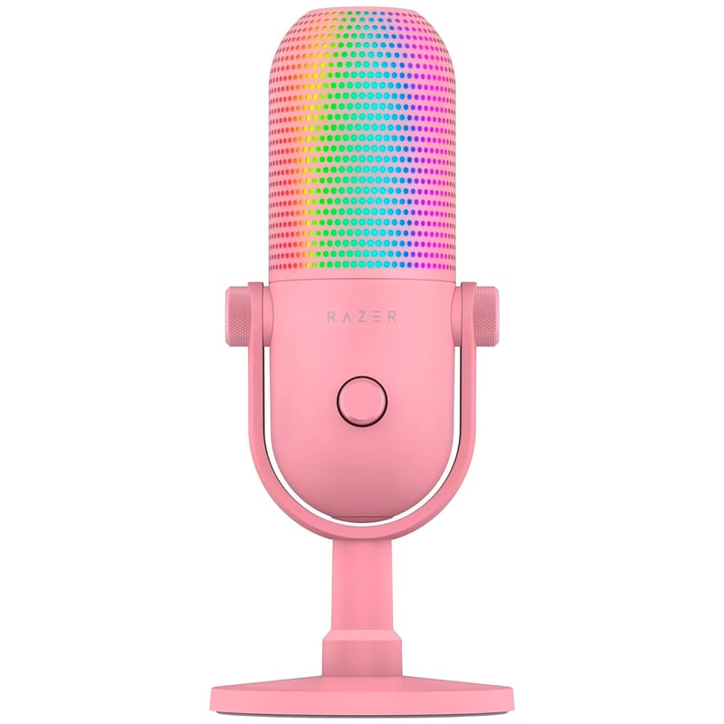 Micrófono Gamer Razer Seiren V3 Chroma Quartz | Sodimac - Falabella