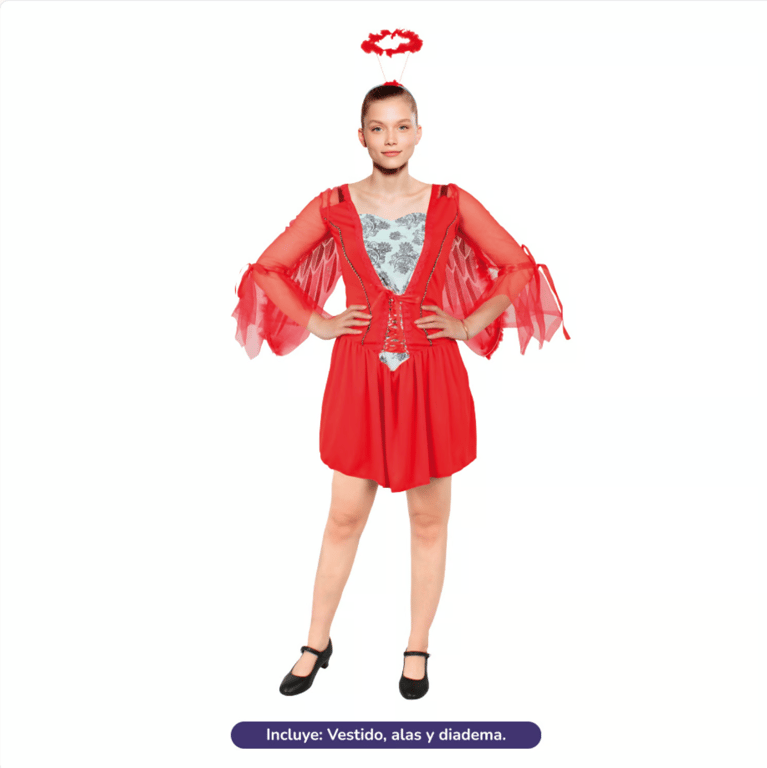 TRAJE ANGEL ROJO S 3 MESES DE GARANTIA | Sodimac - Falabella