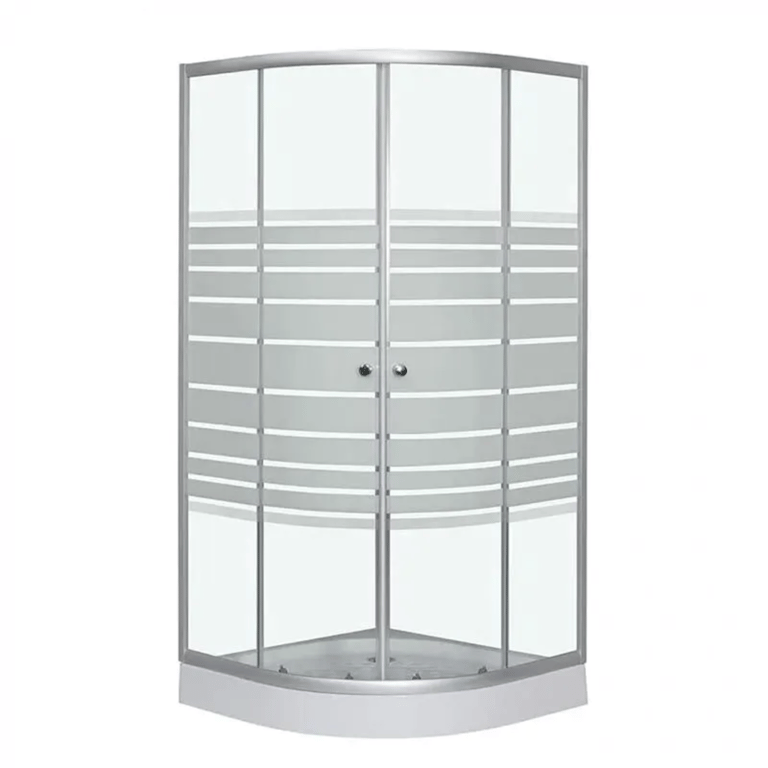 Cabina ducha Shower Curvo 90 x 90 x 192 cm Satinado | Sodimac - Falabella
