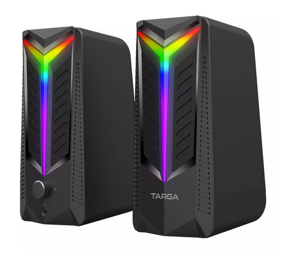 TARGA Par de Parlantes Gamer para PC Targa Alpha X | falabella.com