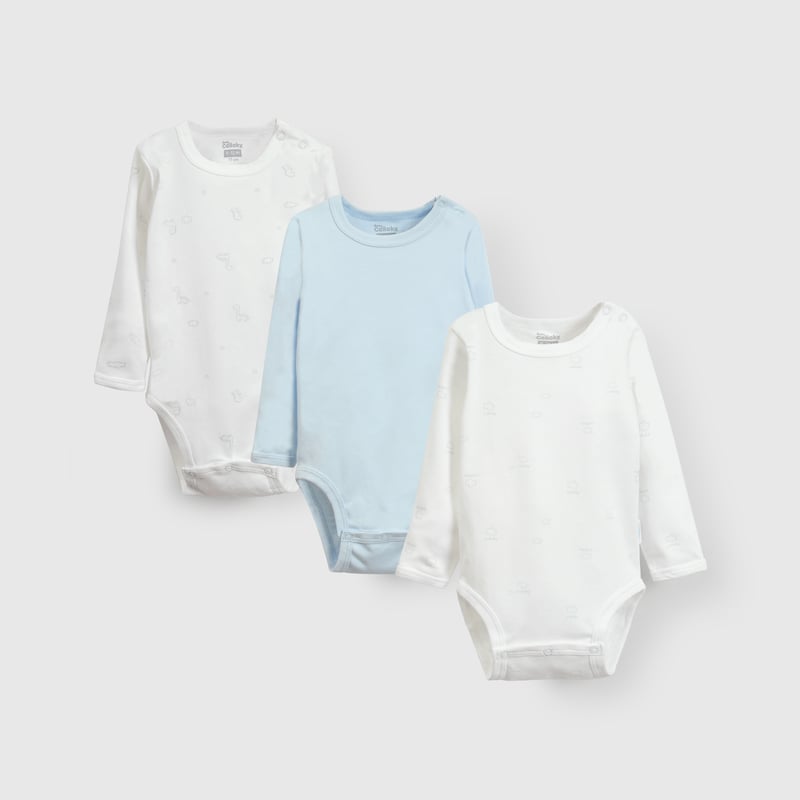 COLLOKY Pack de Bodie Niño Celeste 56047 Colloky | falabella.com