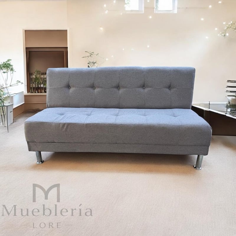 GENERICO FUTON LORE SOFA-CAMA GRIS CLARO-LINO | falabella.com