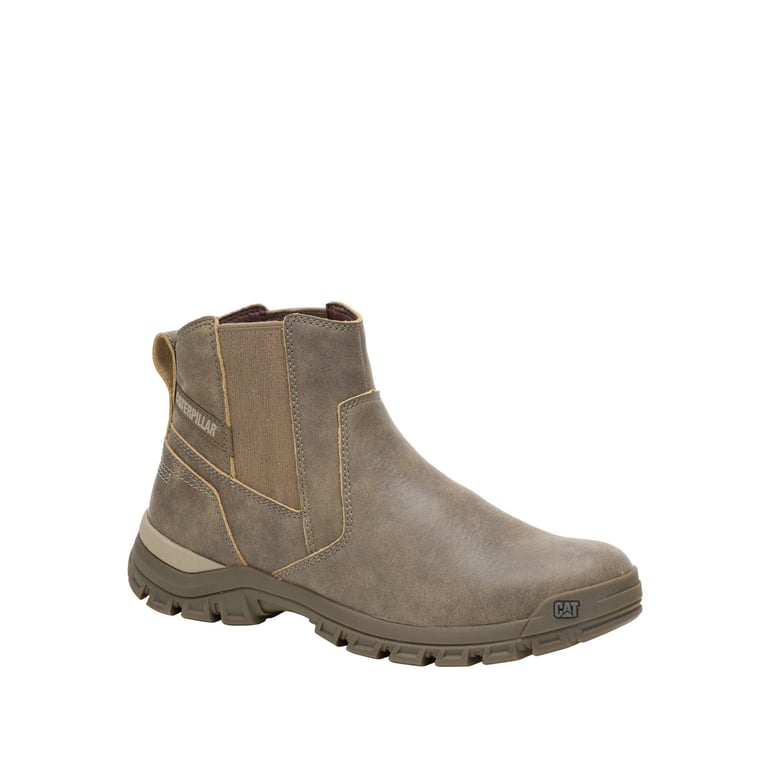 CAT Botin Cuero Hombre Threshold Chelsea Café Oscuro CAT | falabella.com
