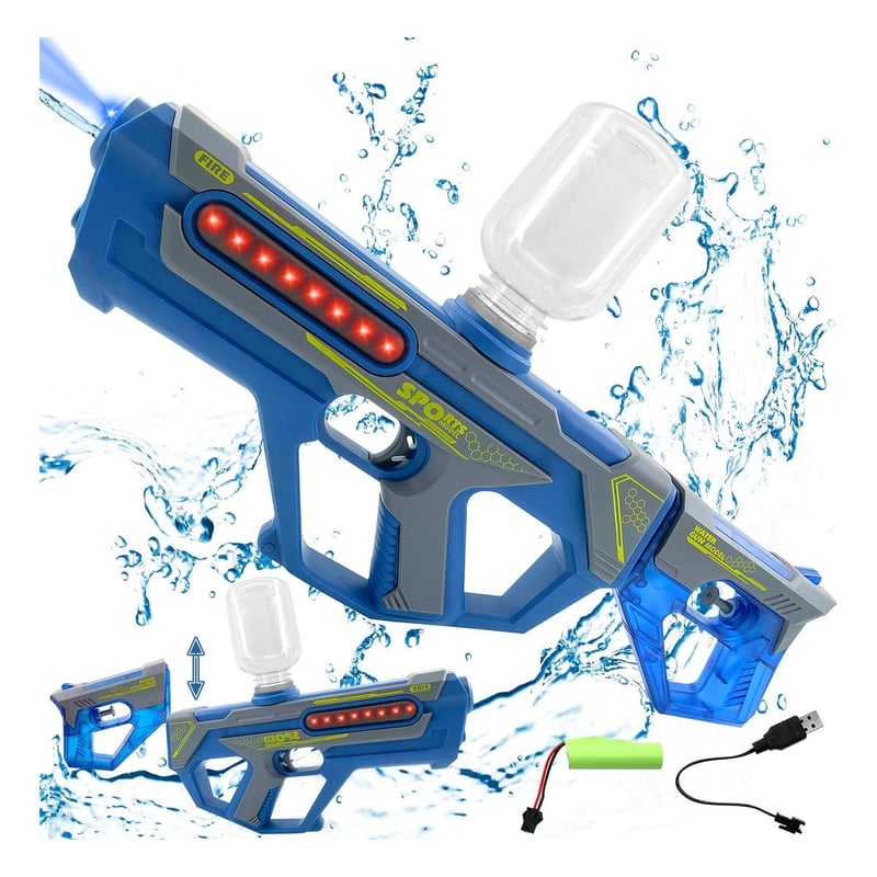 GENERICO Pistola de Agua Eléctrica Doble para Diversión Acuática | falabella.com