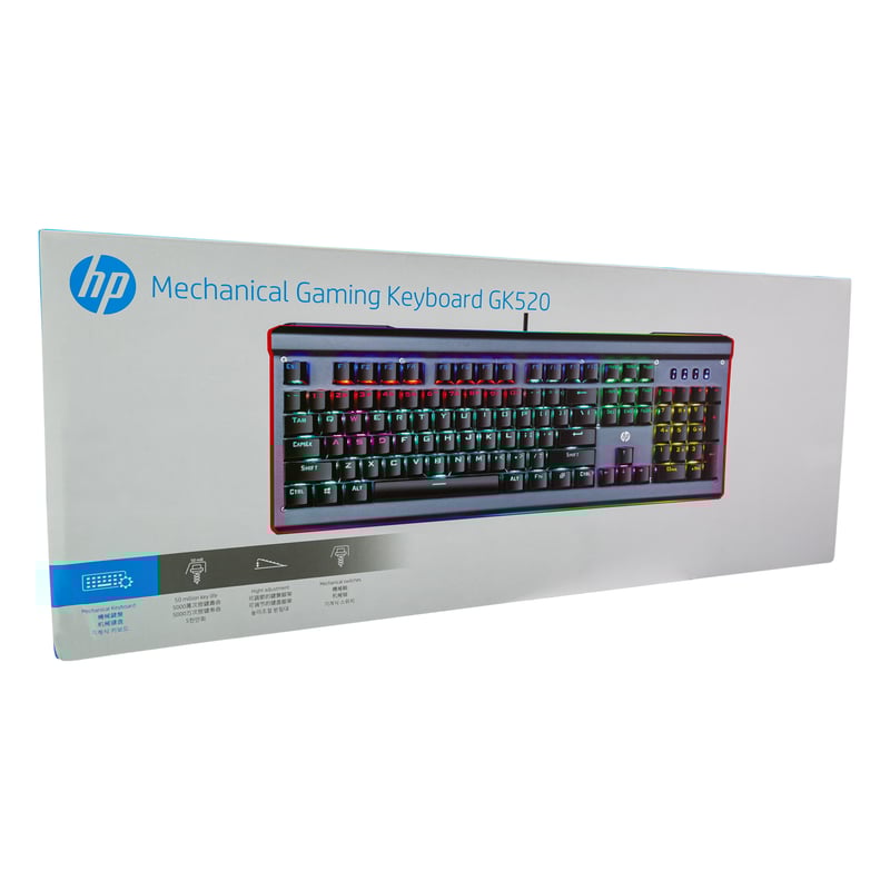 HP TECLADO GAMER MECANICO RGB GK520 OPEN BOX | falabella.com