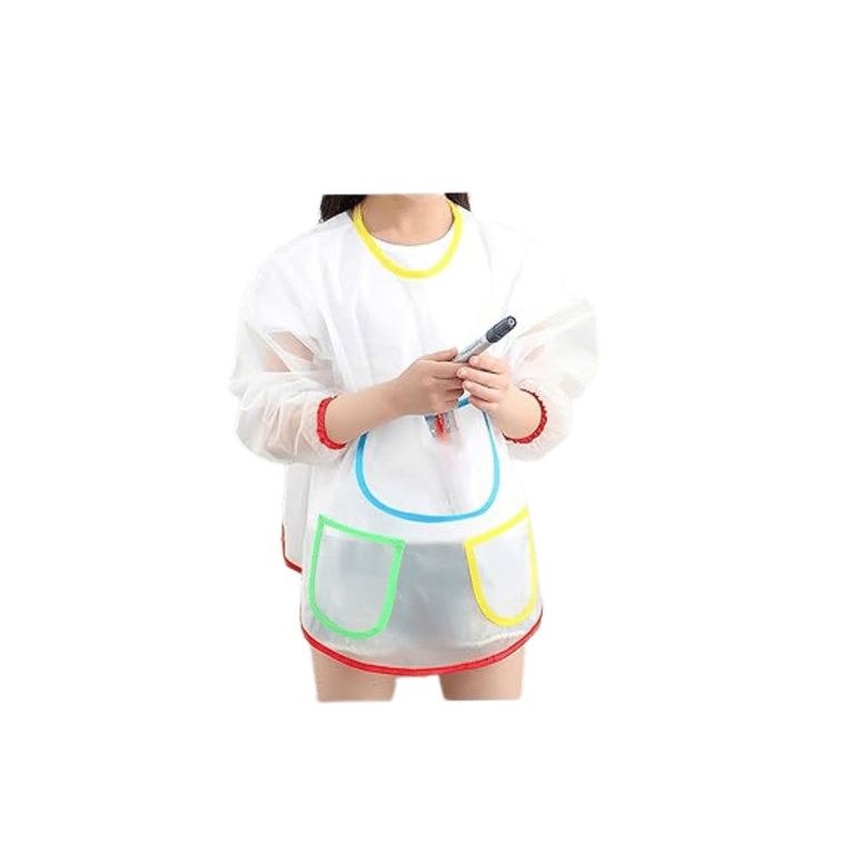 GENERICO Delantal Escolar Impermeable Mandil De Arte Cocina Niños ...