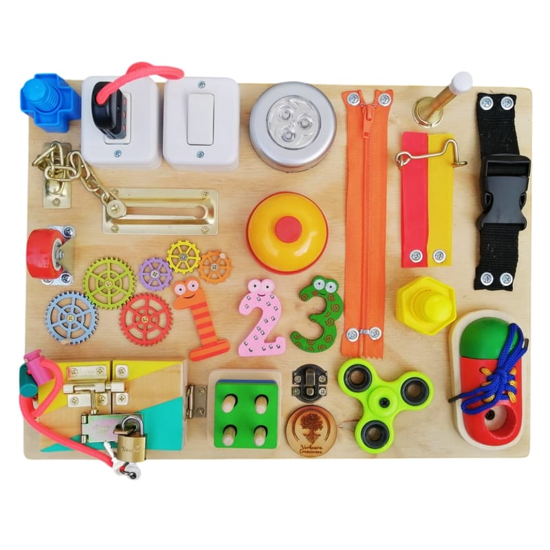 GENERICO TABLERO DIDACTICO MONTESSORI KIARA | falabella.com