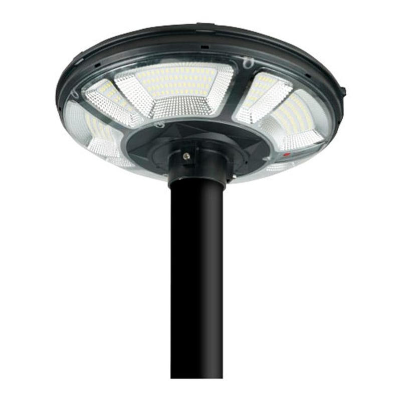 Luminaria Pagoda 150W Con Panel Solar Integrado y Sensor - Negro ...