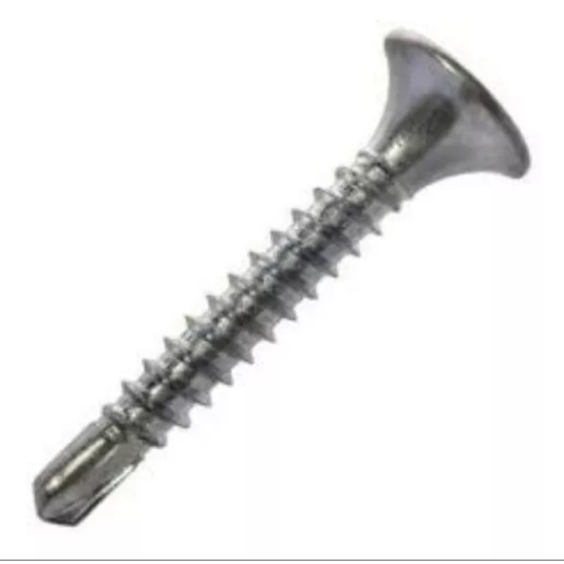 GENERICO Tornillo Volcanita Punta Broca 6X1 Zinc 100 unidades | falabella.com