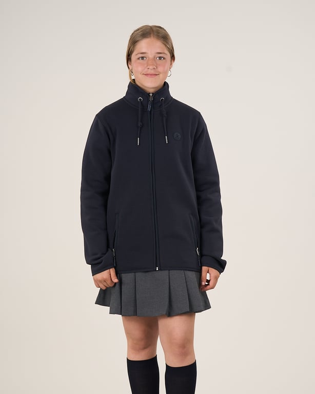 POLEMIC Poleron escolar niña cierre sin gorro 12 a XL Polemic | falabella.com