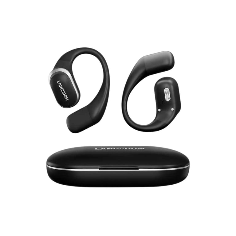 LANGSDOM Auriculares Deportivos Inalámbricos IPX ANC Langsdom TE08 ...