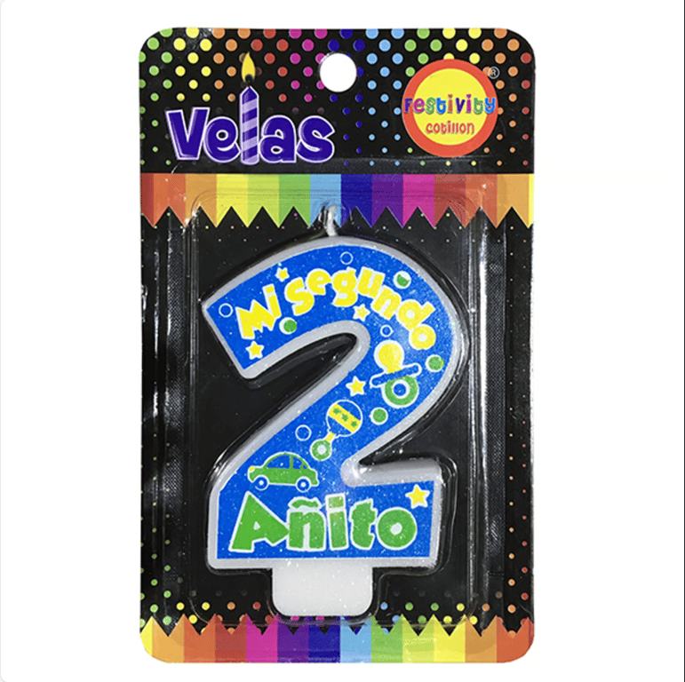 GENERICO VELA MI 2DO AITO CELESTE X1 UNI | falabella.com