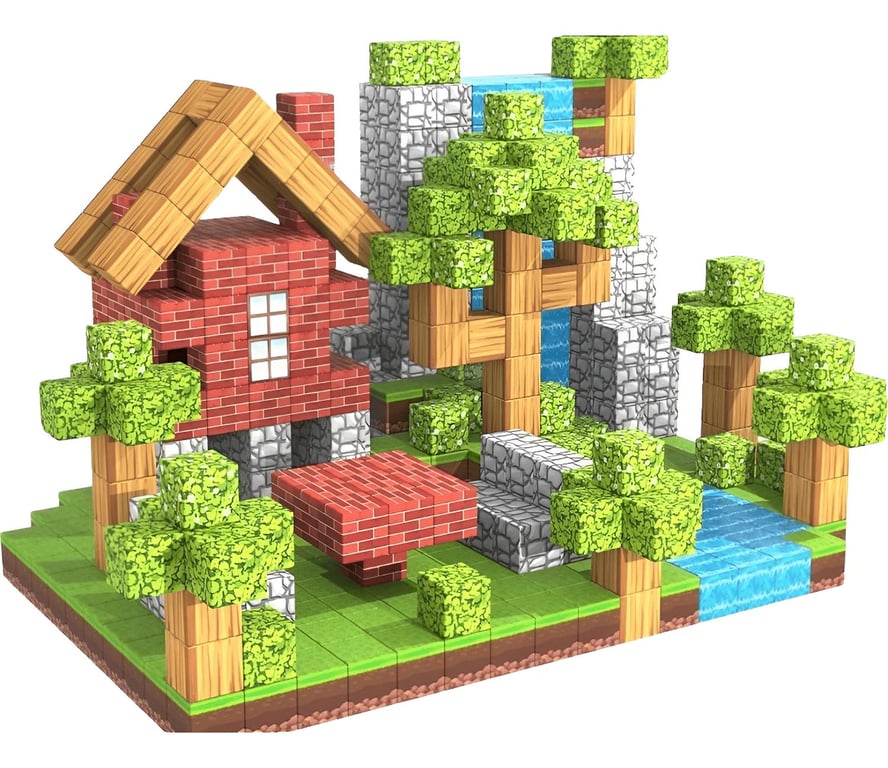 MINECRAFT 100 BLOQUES MAGNETICOS MINECRAFT 802 | falabella.com