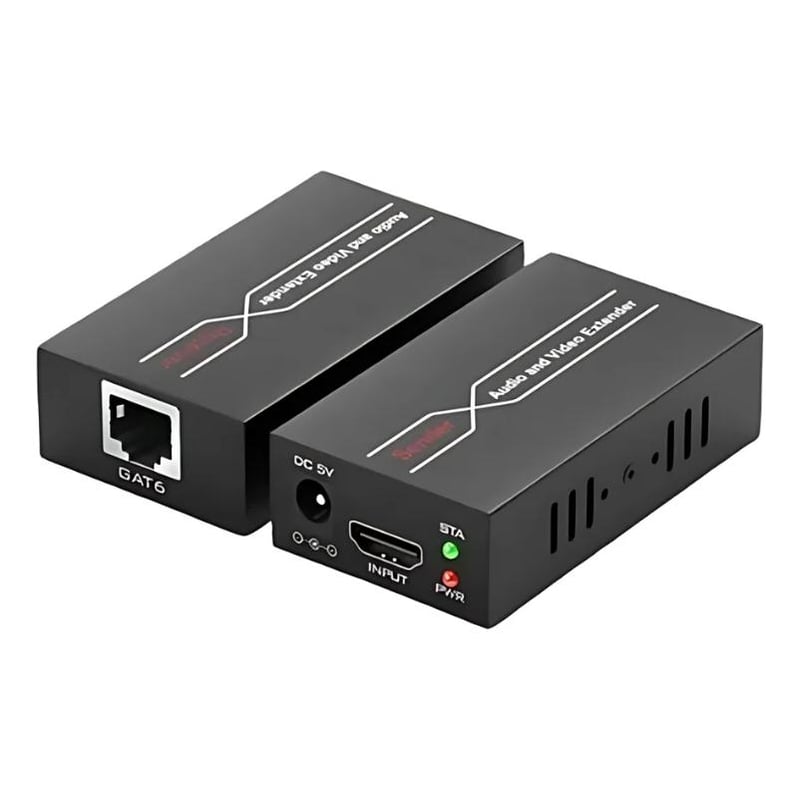 GENERICO Extensor HDMI UTP 60m 4K FHD 3D para Cat5e y Cat6 | falabella.com