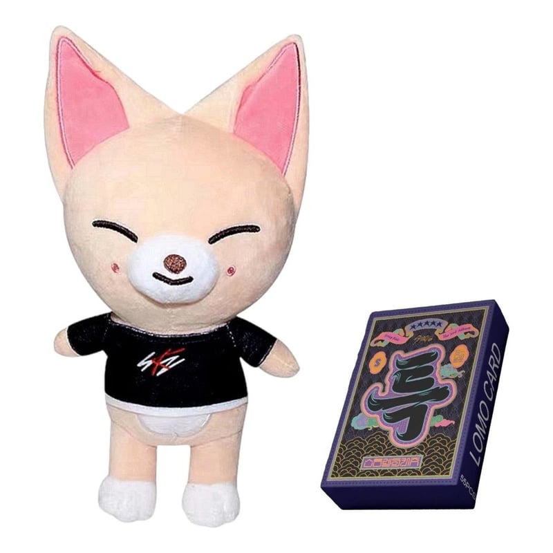 GENERICO Pack de Photocards Stray Kids 2023 y Peluche Foxlny ...